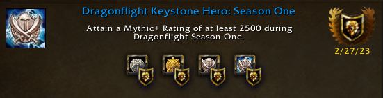 Reflecting On My Journey To Dragonflight Keystone Hero Season 1 – Kaylriene